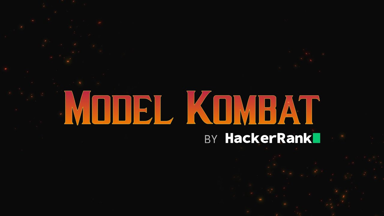 Model Kombat by HackerRank - YouTube