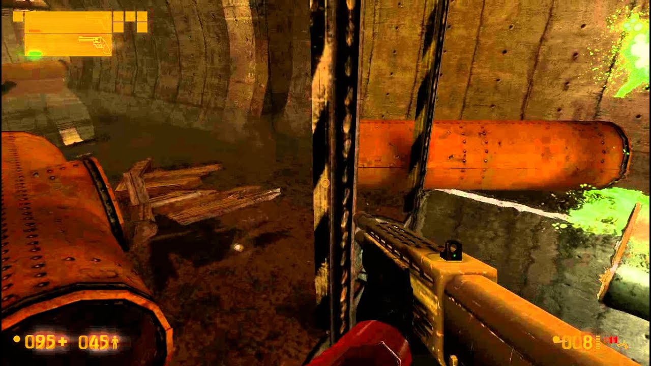 Half Life 2 Mod Black Mesa gameplay giant fan area 1 - YouTube