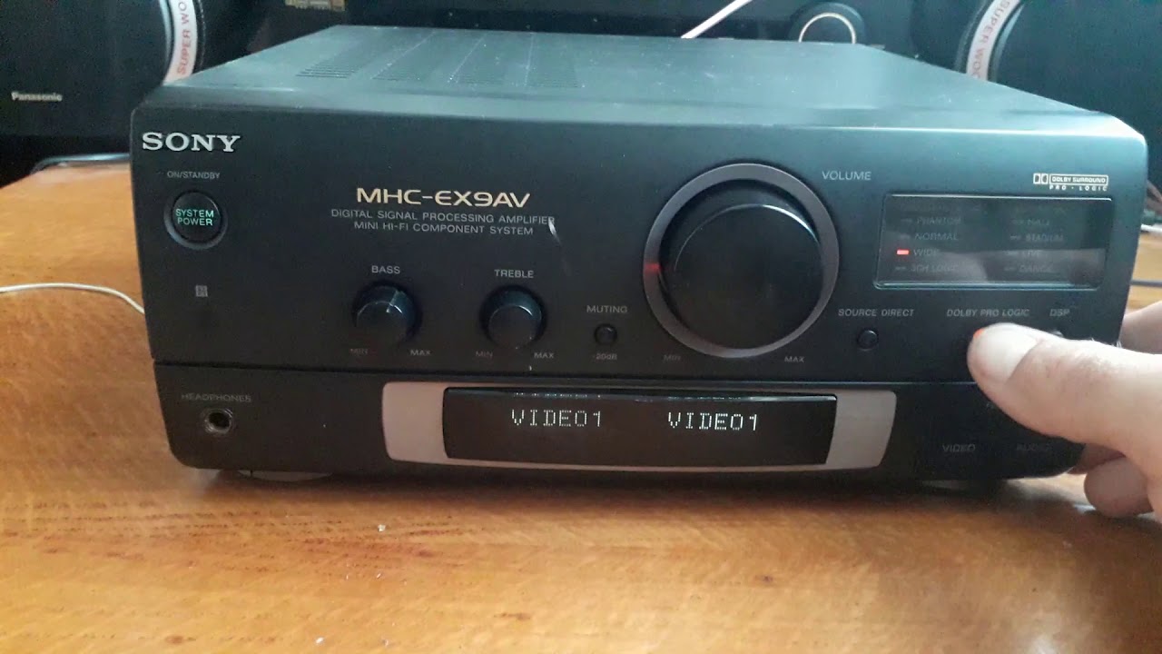 SONY MHC EX9AV - YouTube