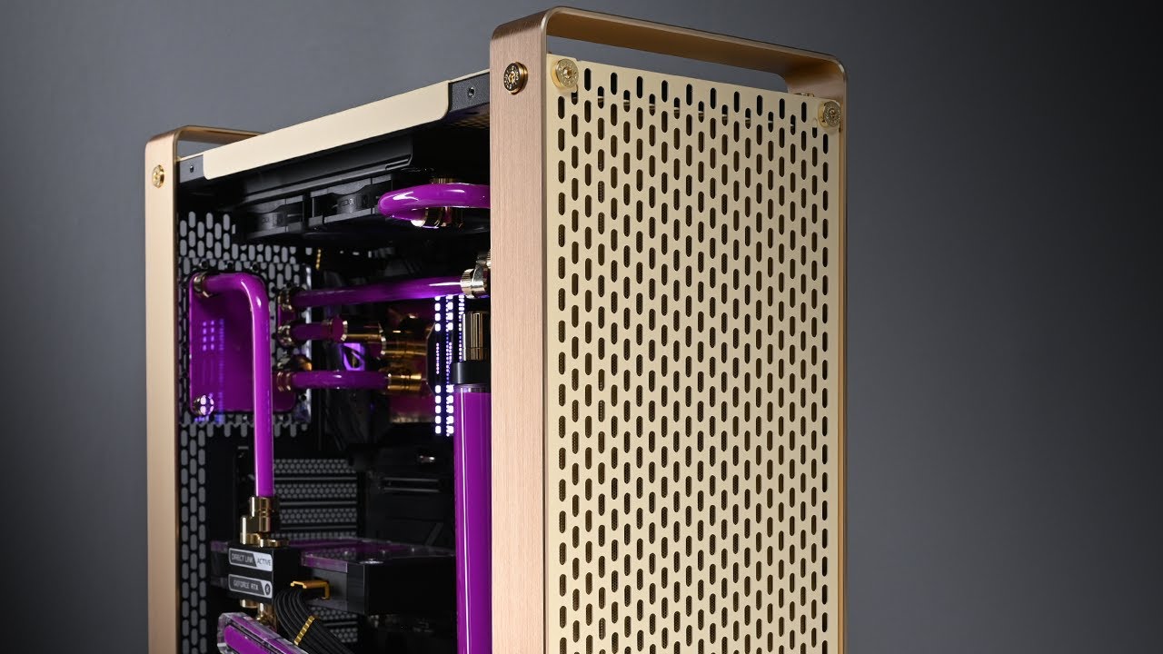 InWin Dubili custom water cooling build - YouTube
