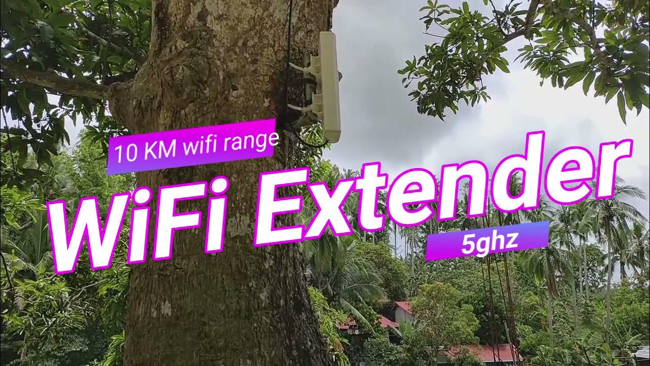 How to extend WiFi coverage up to 10km full set up tutorial - YouTube