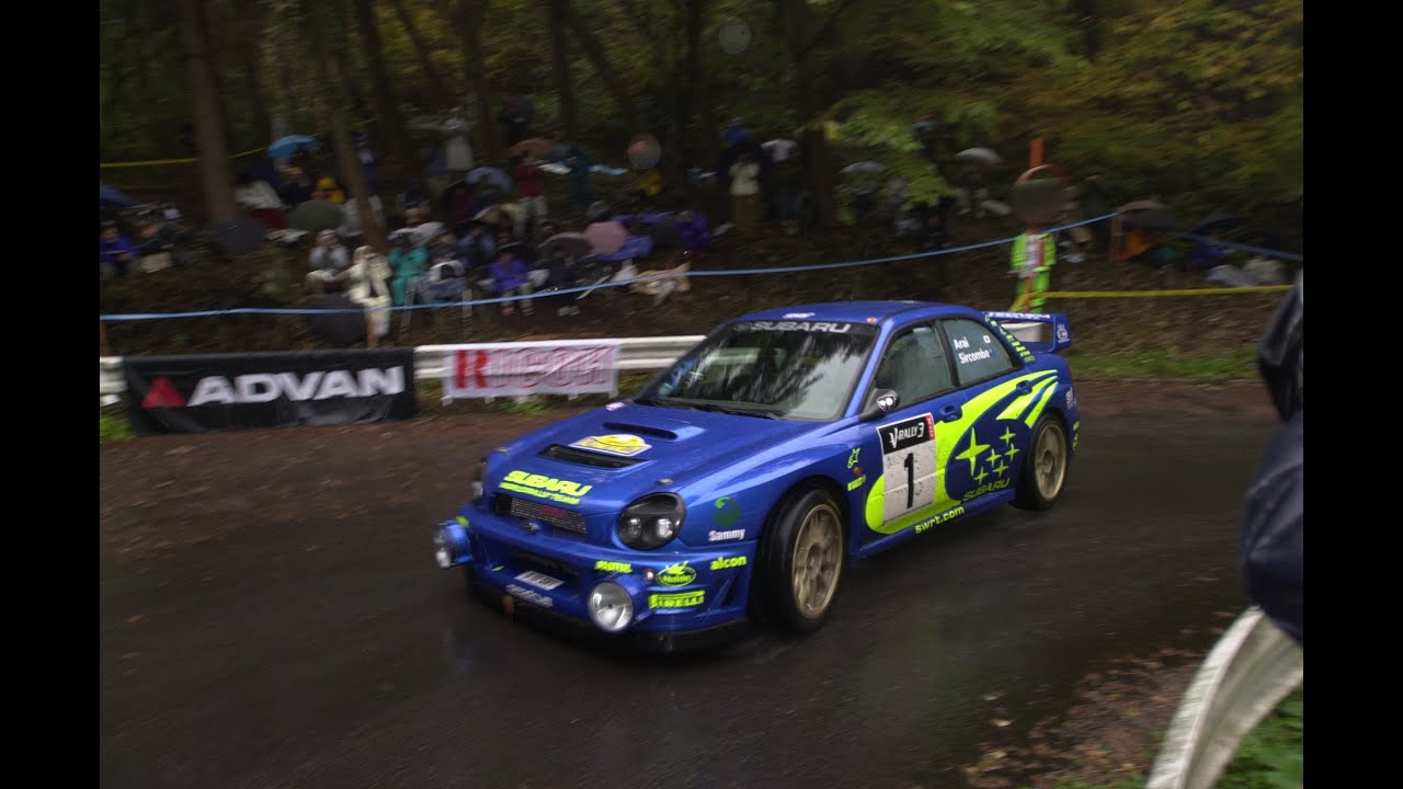 Japan Alpine Rally 2002 - SUBARU pure sound - YouTube