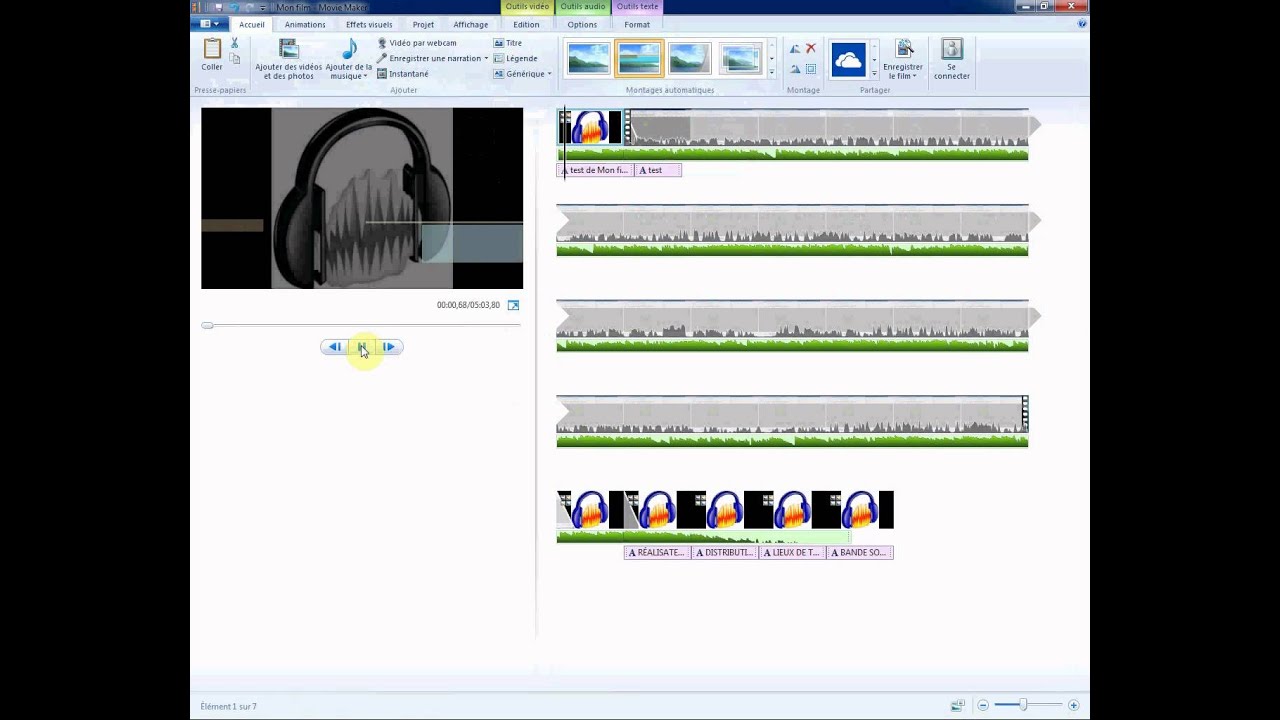 windows movie maker interface - YouTube