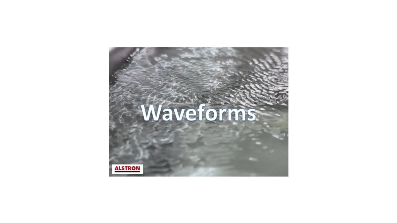 Waveform Observation by Light Duty 400W Ultrasonic Cleaner - YouTube