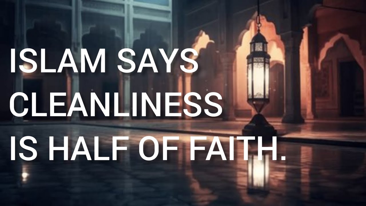 Importance of CLEANLINESS in ISLAM_by~Mufti Menk - YouTube