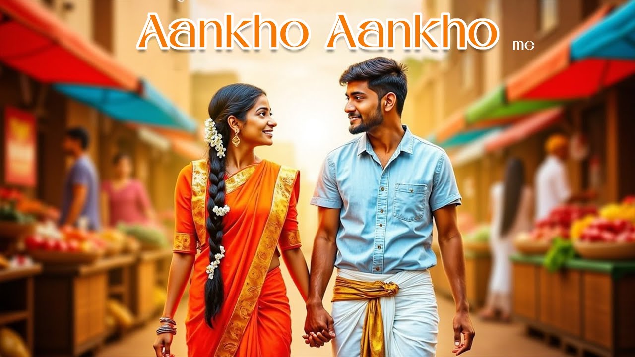 🎶 Aankho Aankho Mein 👁️ ️👁️ | Romantic Vibes 💑 | Feel the Love 💓 ...