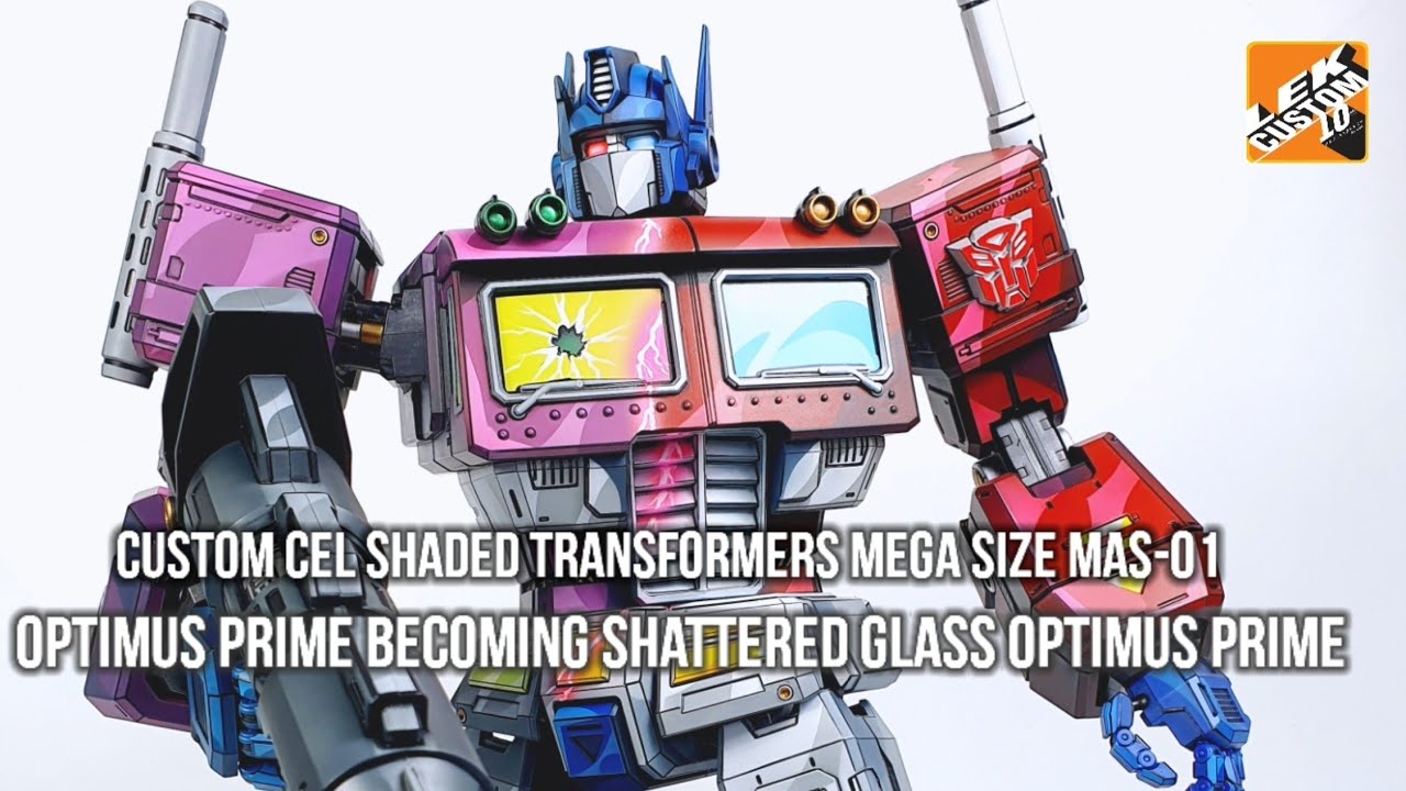Custom Cel Shaded Transformers MEGA SIZE MAS-01Optimus Prime ...