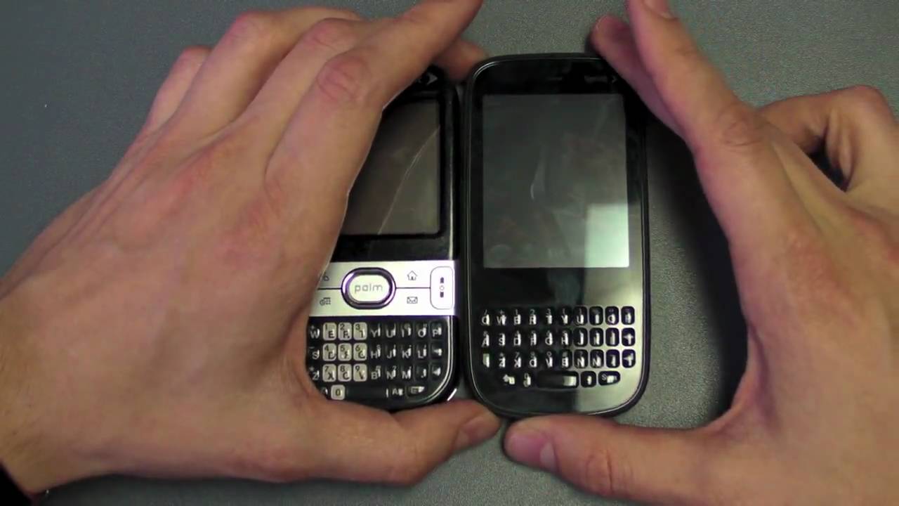 Palm Pixi Size Comparison - YouTube
