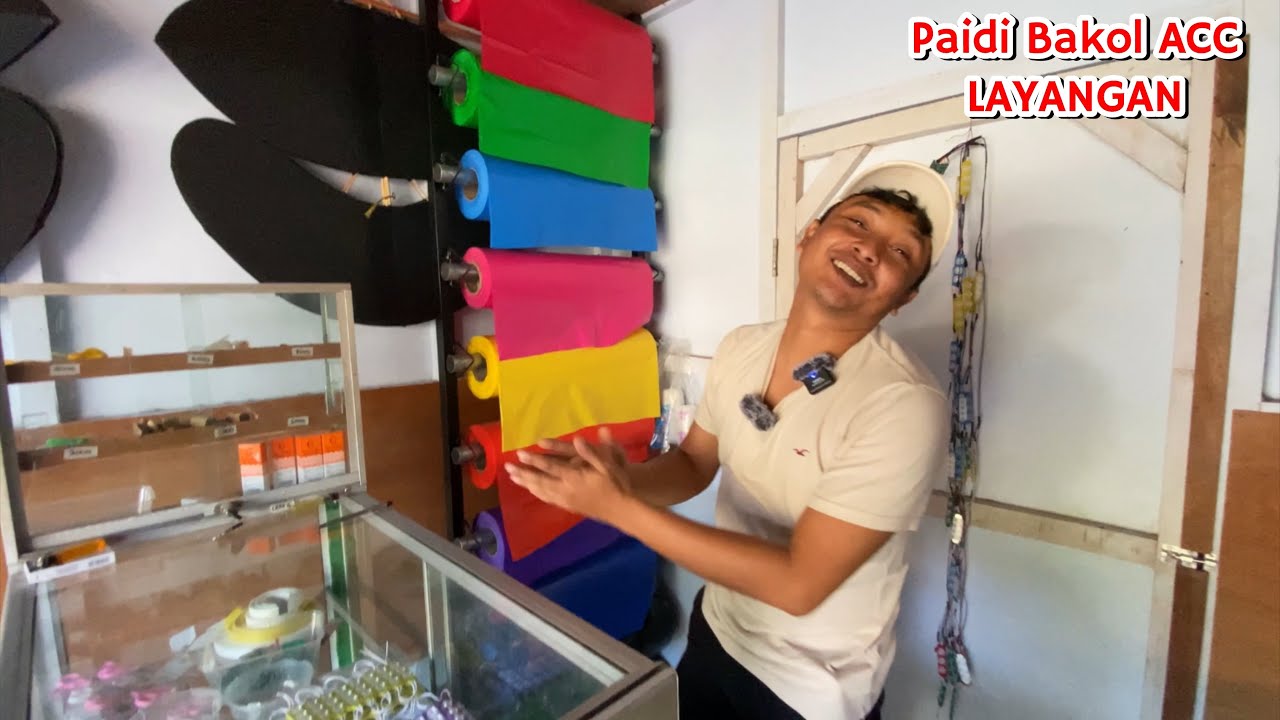 PAIDI Belajar Jadi BAKOL Layangan 🤑 Magang 1 Hari Banyak Pembeli datang ...