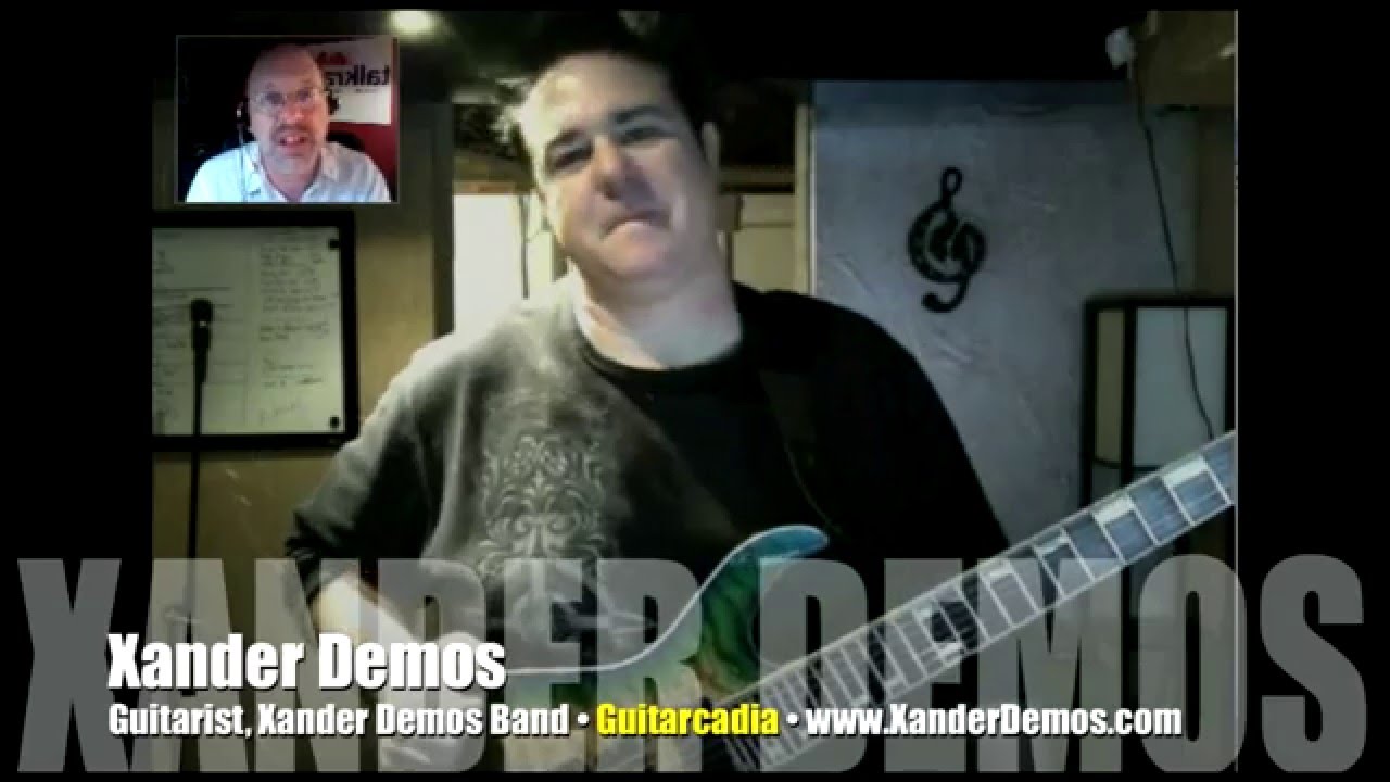 Shred this! The Guitarcadia show with Xander Demos! INTERVIEW - YouTube
