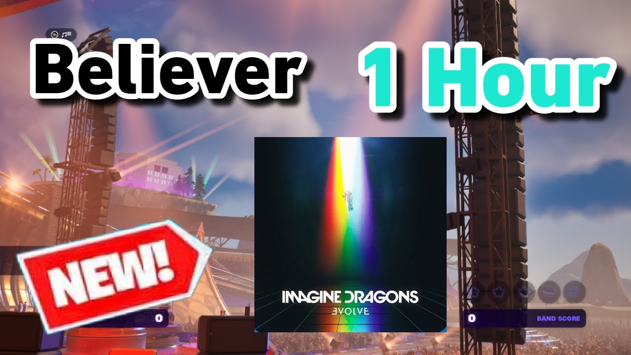 Fortnite Believer Jam Track (1 Hour Version) From Imagine Dragons - YouTube
