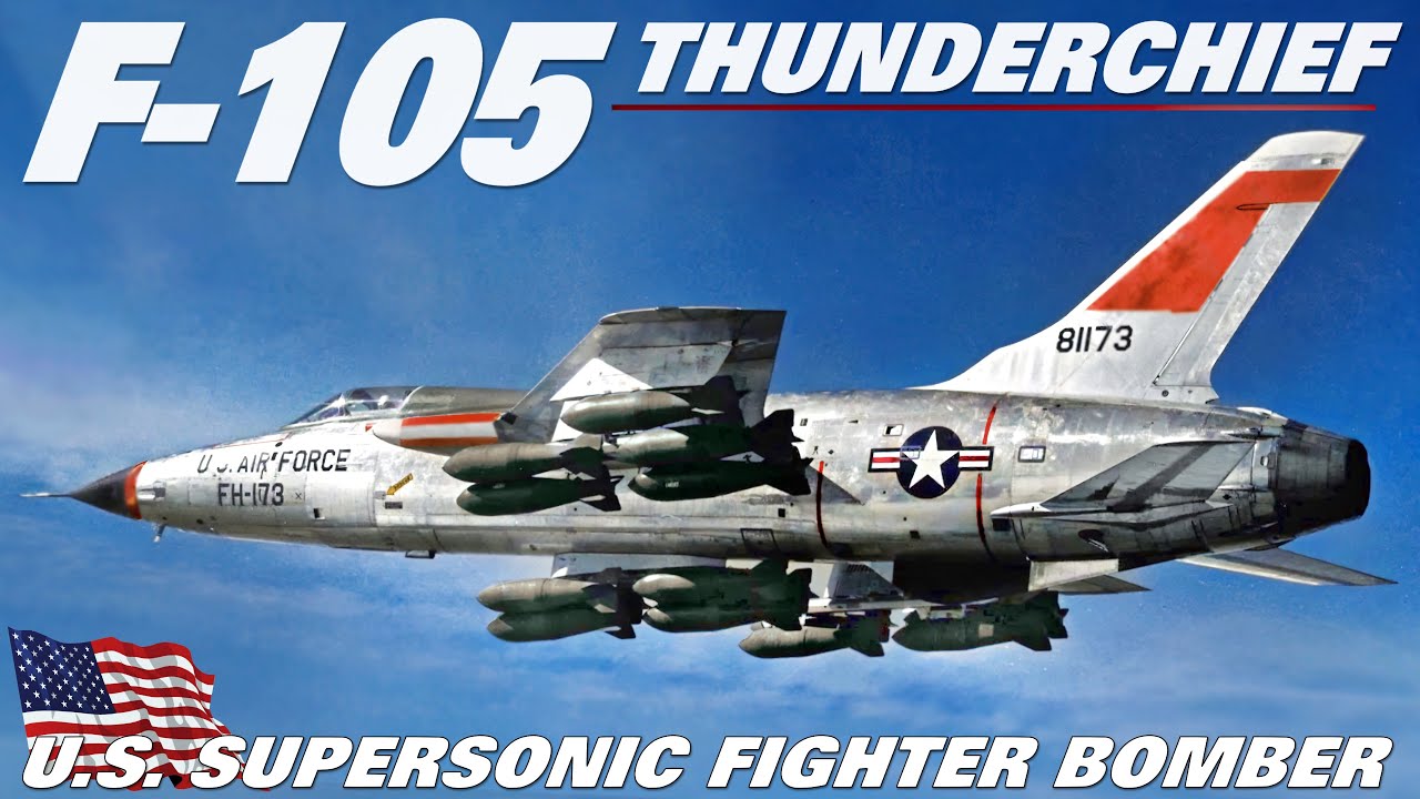 F-105 Thunderchief | Supersonic Flying Munition Depot | Thunder In The ...