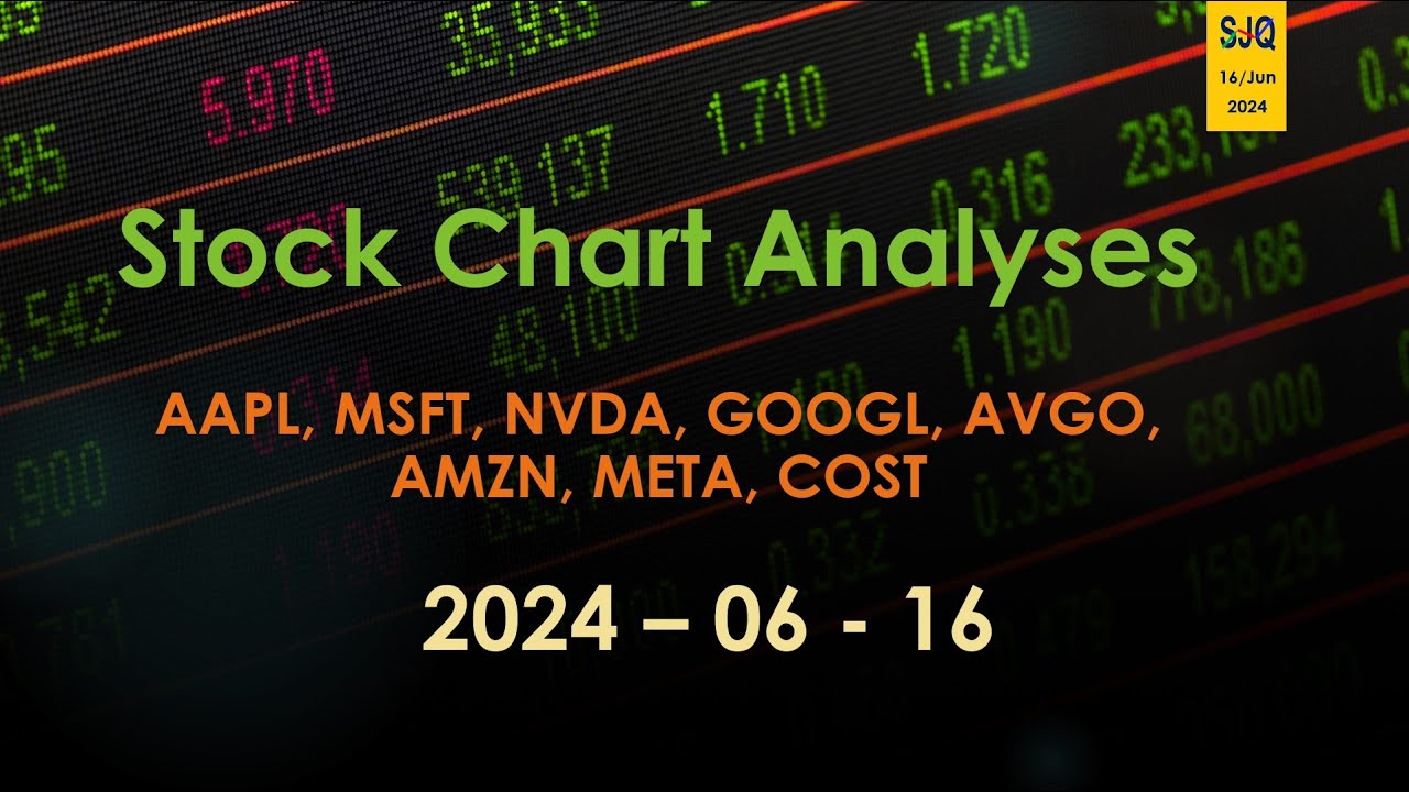 2024-06-16 미국 주식 차트 분석 - AAPL, MSFT, NVDA, GOOGL, AVGO, AMZN, META ...