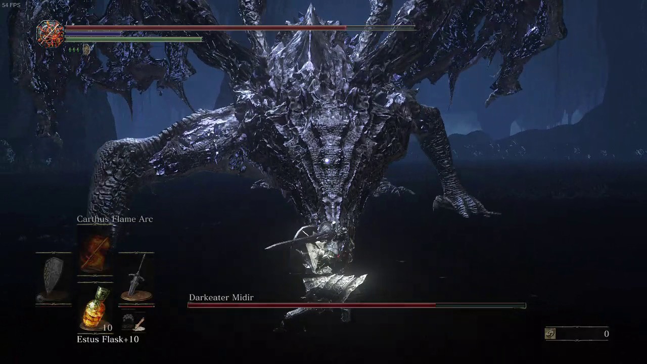 Darkeater Midir Boss Fight NG+ DS 3 SL 145 Quality Build - YouTube