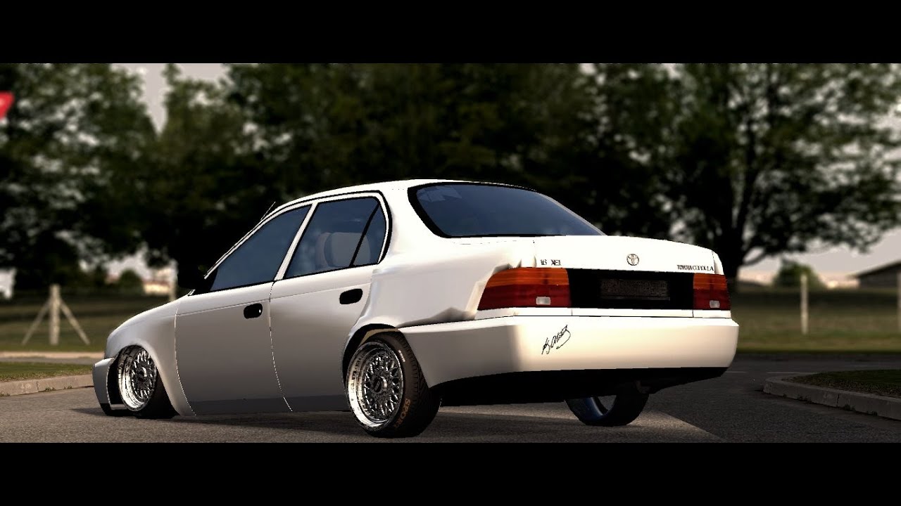 LFS TOYOTA COROLLA EFSANE KASA YAMASI + LİNK - YouTube