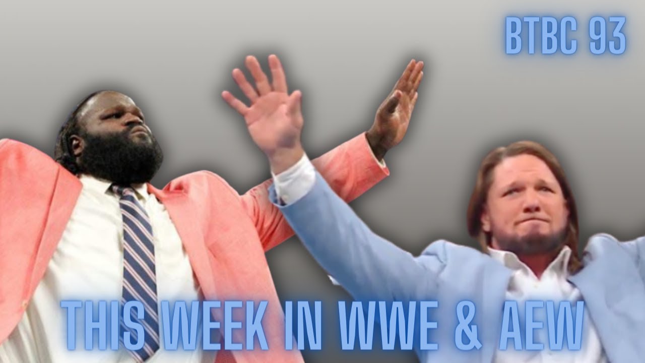 AJ STYLES FAKE RETIREMENT! MORE ON WWE & AEW NEWS THIS WEEK! BTBC 93 ...