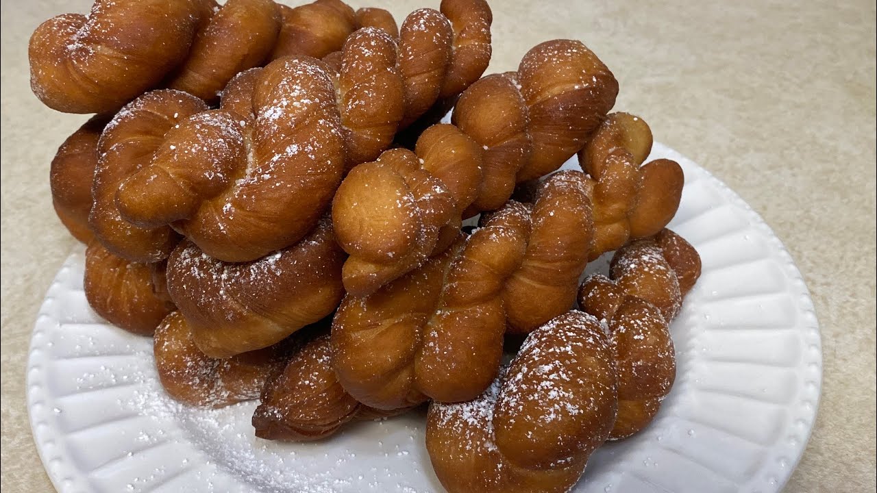 How To Make Twisted Donuts - YouTube
