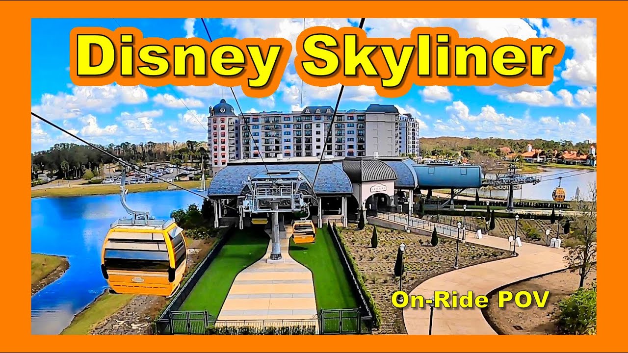 Disney Skyliner at Walt Disney World: On-Ride POV - YouTube