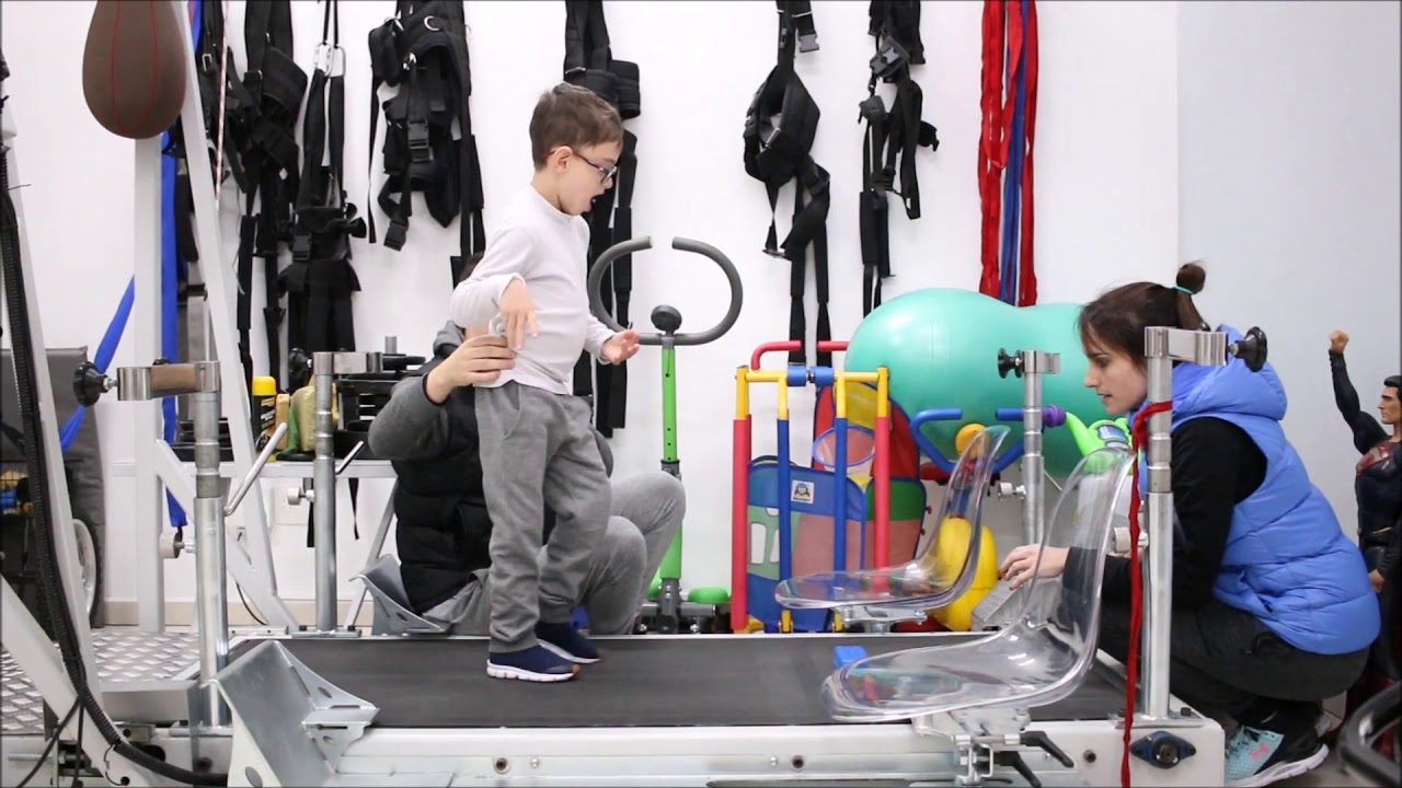 Dynamic Activities On The Treadmill - Locomotor Training - YouTube