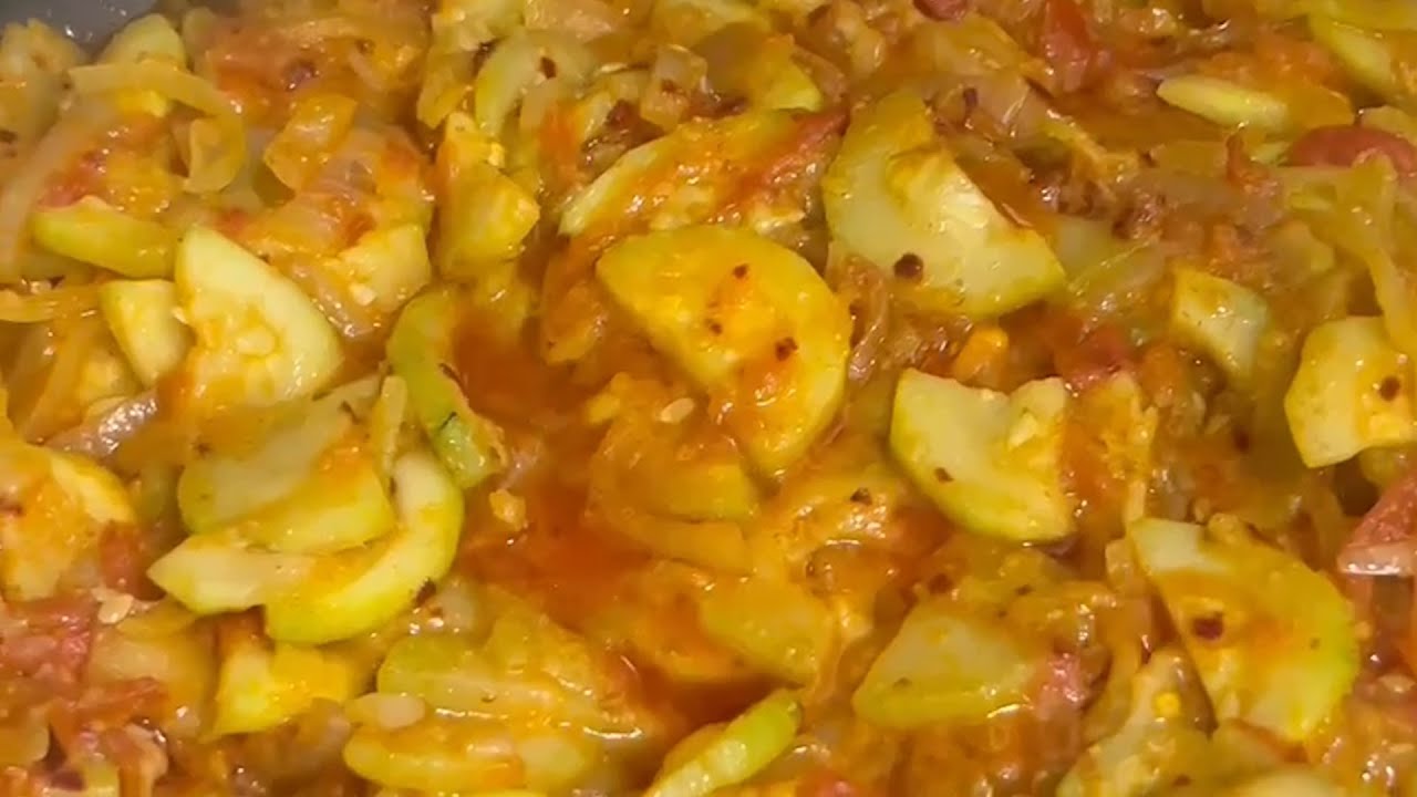 Easy Traditional Pakistani Zucchini Masala Recipe | Aneela's Kitchen ...