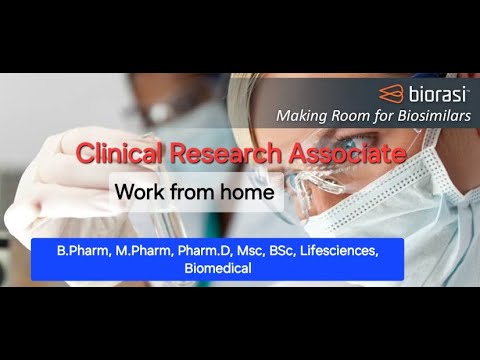 [Work From Home] CRA | Sr. Clinical Research Associate | New job update ...