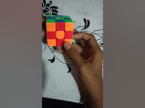 Make in Chakerbord in Rubik's cube without Algorithm @solve - YouTube