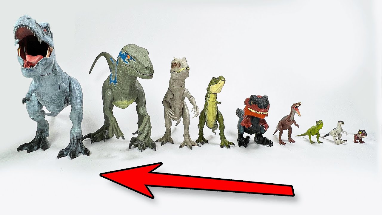 GIANT Haul of APEX PREDATOR Dino Figures! | Tyrannosaurs Rex, Indominus ...