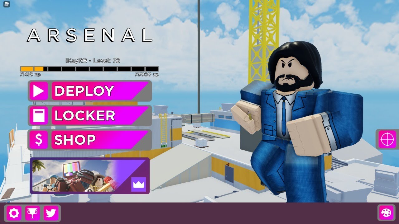 Arsenal free 1v1s On VIP Server! | Roblox Arsenal Live! | KayDrops ...
