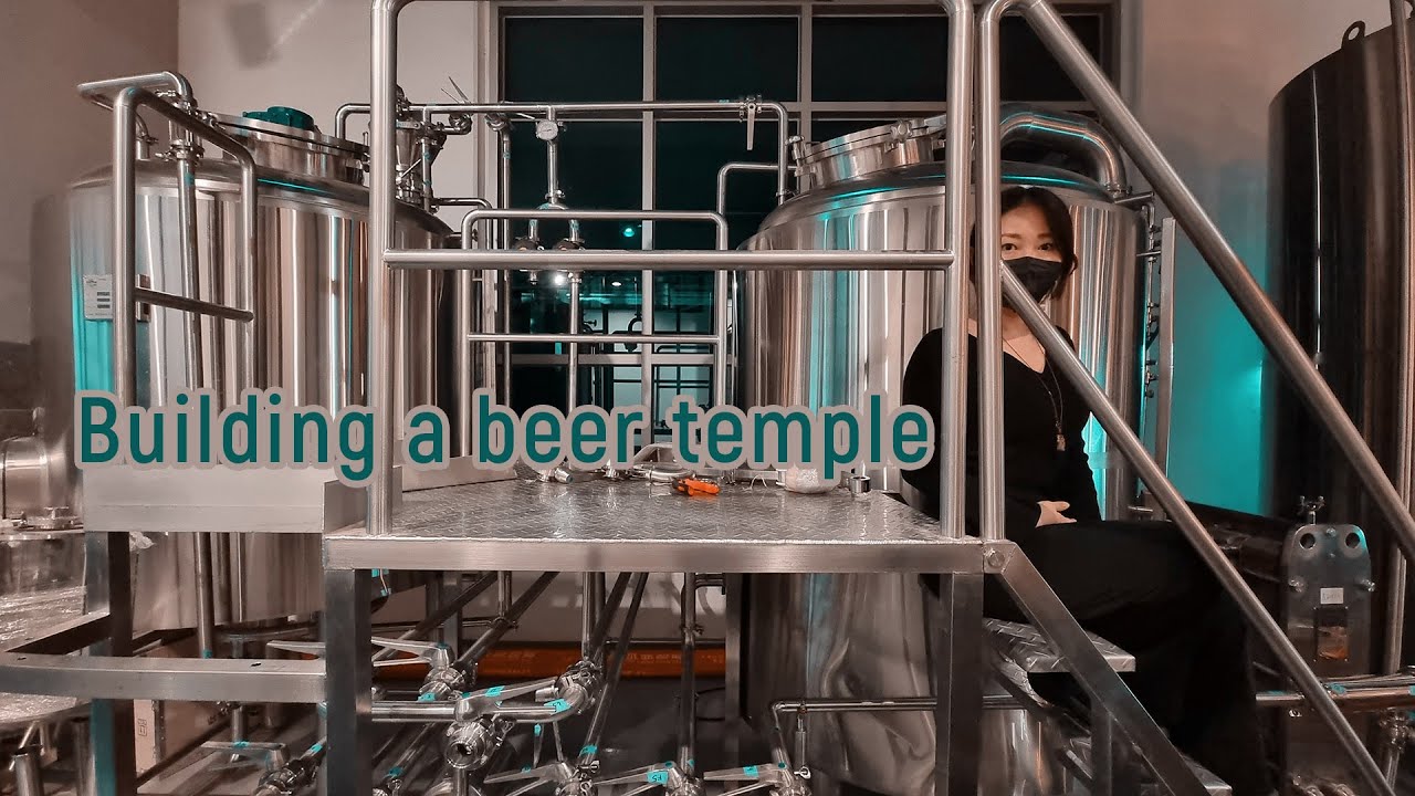 Building a beer temple - YouTube