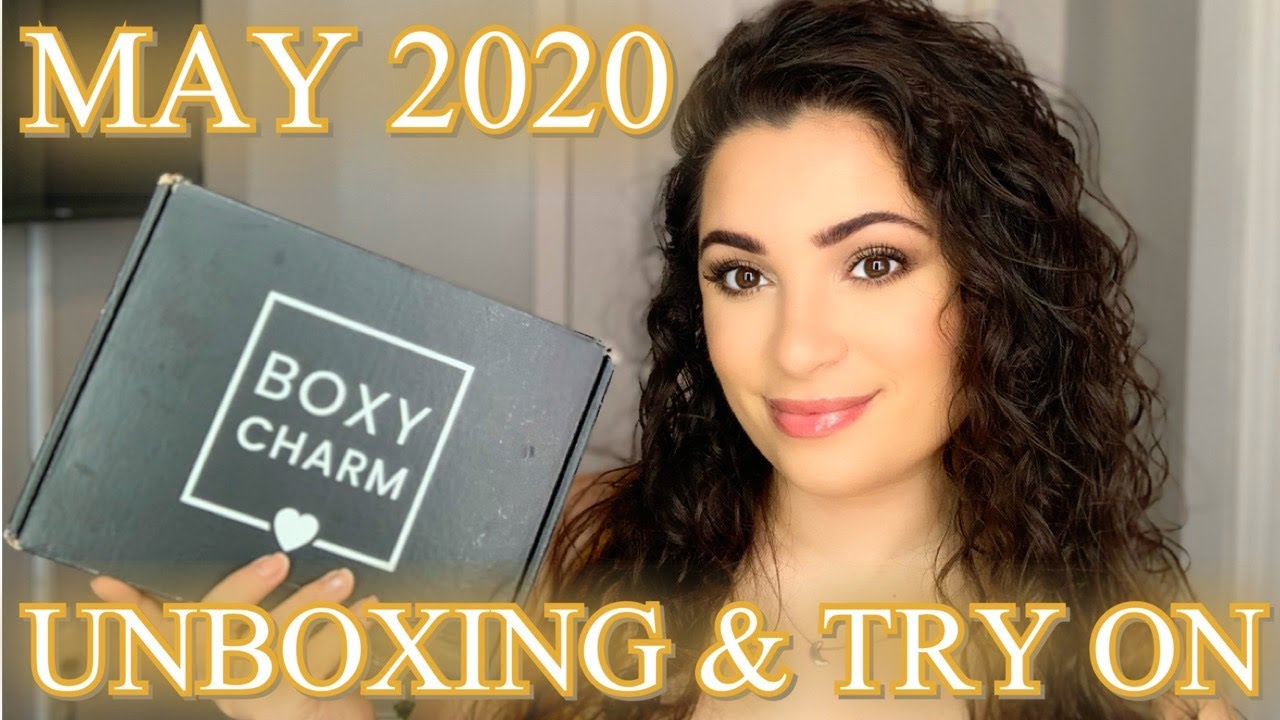 May 2020 Boxycharm Unboxing and Try On | Samantha Marie - YouTube