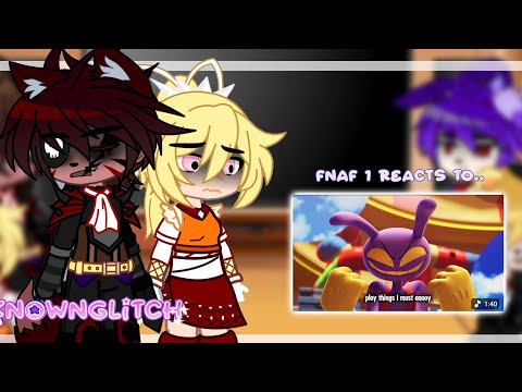 • FNAF 1 Reacts to Jax Toy Reprise •