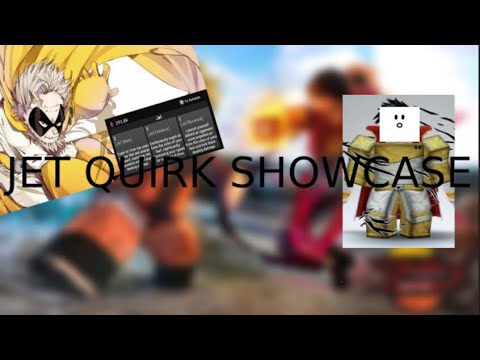SHOWCASING JET QUIRK AFS ROBLOX!!! - YouTube