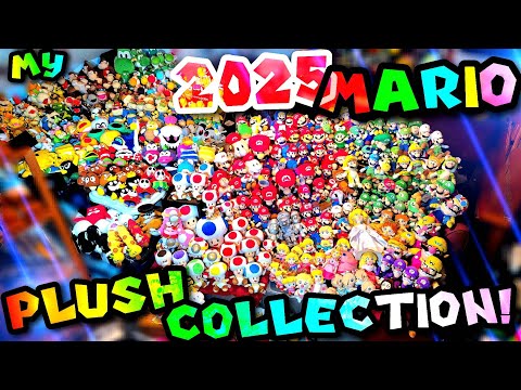 MLPB - MY 2025 MARIO PLUSH COLLECTION!