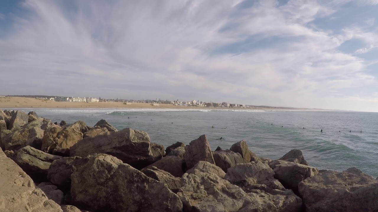 plage mehdia kenitra - YouTube