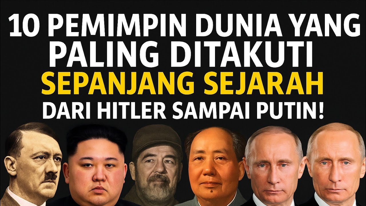 10 Pemimpin Dunia yang Paling Ditakuti Sepanjang Sejarah – Dari Hitler ...