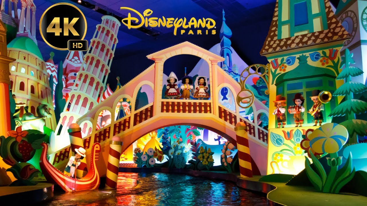 It's a Small World | 4KHD 60fps FULL RIDE POV | Fantasyland in Disneyland Paris DLP - YouTube