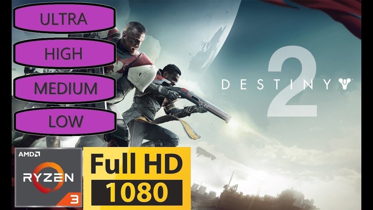 Destiny 2 | RYZEN 3 1200 | RTX 2070 SUPER | FULL HD 1080p | ULTRA HIGH ...