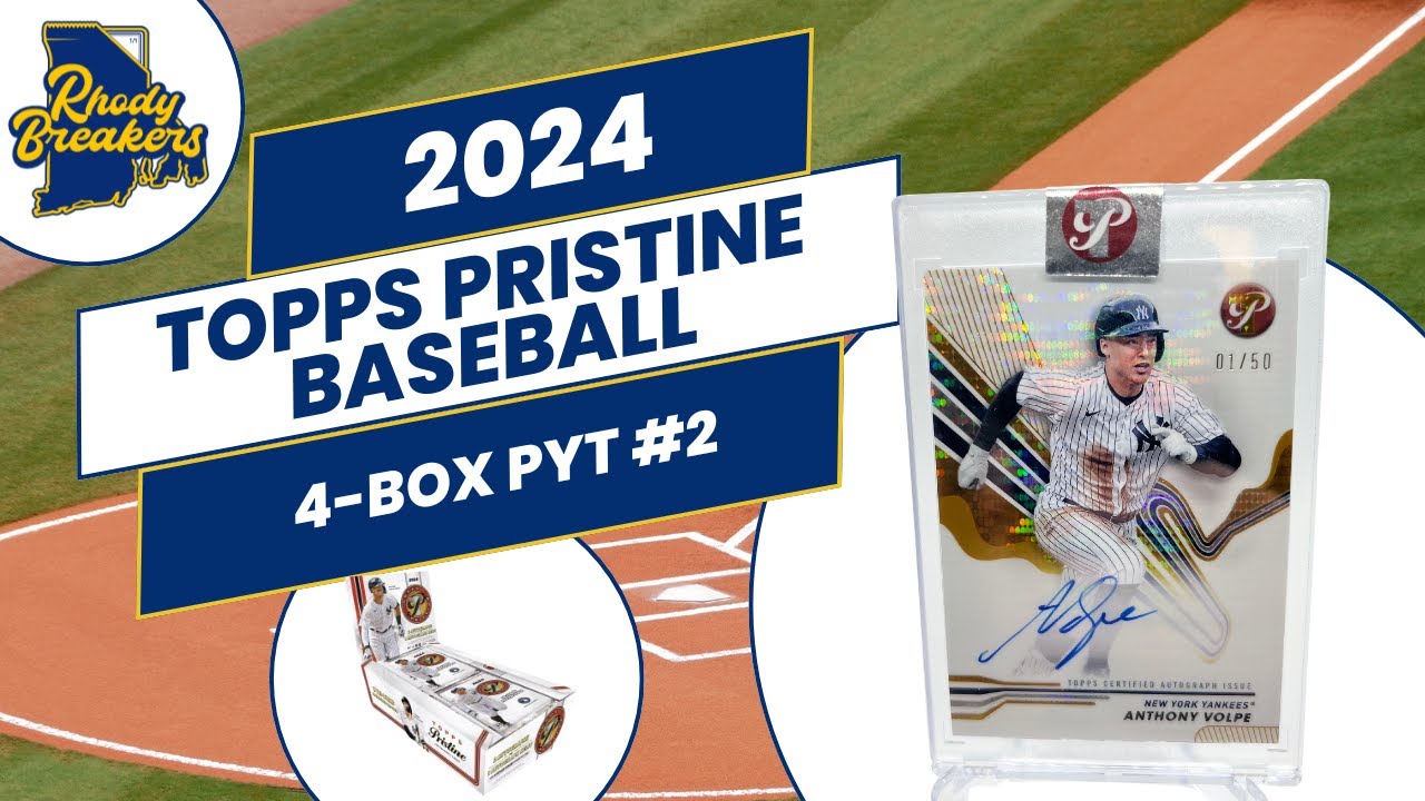 2024 Topps Pristine Baseball 4-Box PYT #2 - YouTube