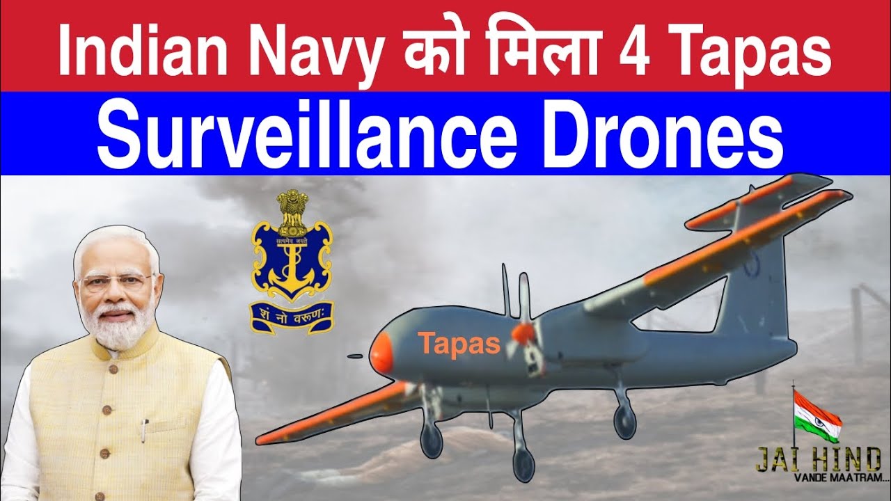 Indian Navy to order 4 made-in-India Tapas surveillance drones from ...