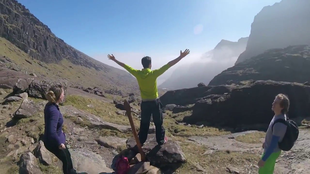 Hiking the Faha Grotto Route up Mount Brandon - YouTube