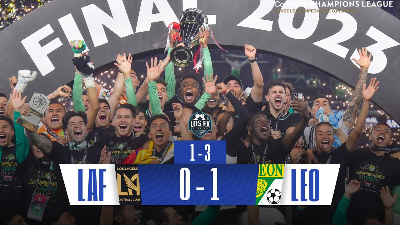 León campeón de CONCACAF vs LAFC - YouTube