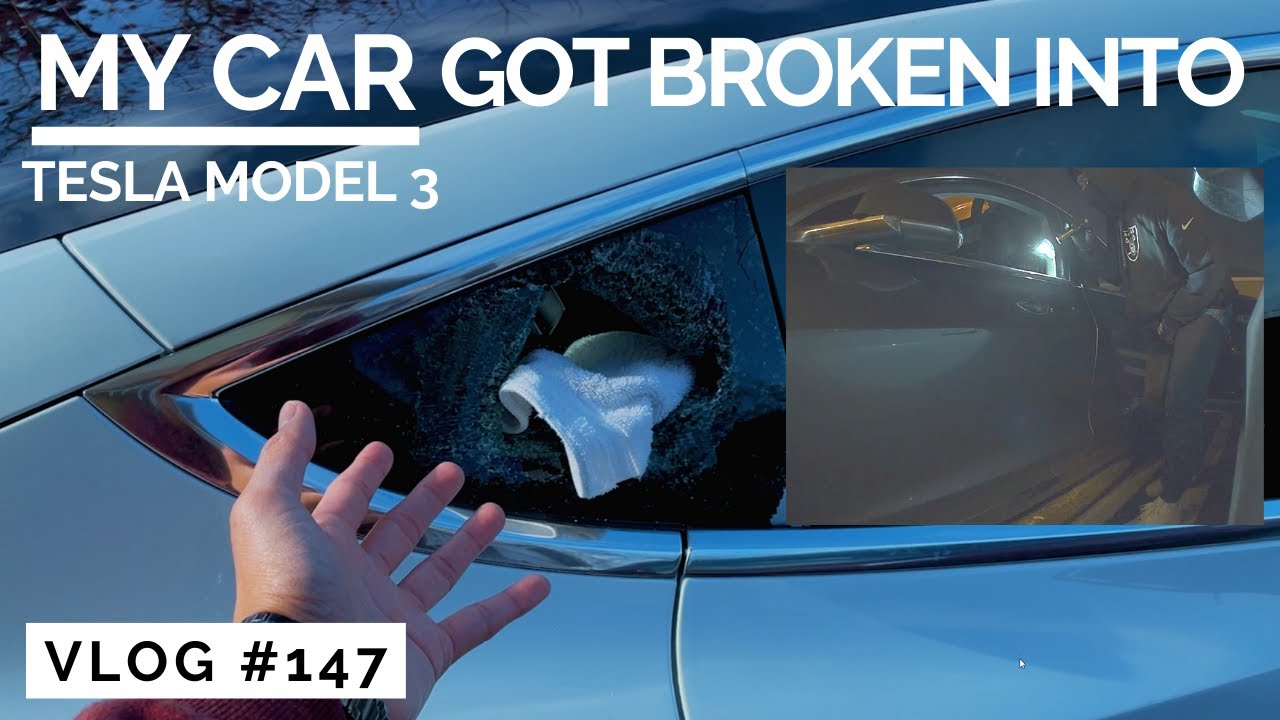 My Car Got Broken Into (Tesla Model 3 Repair Process) - YouTube