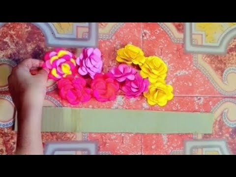 door decor/how to make door decoration/easy door decoration ideas ...
