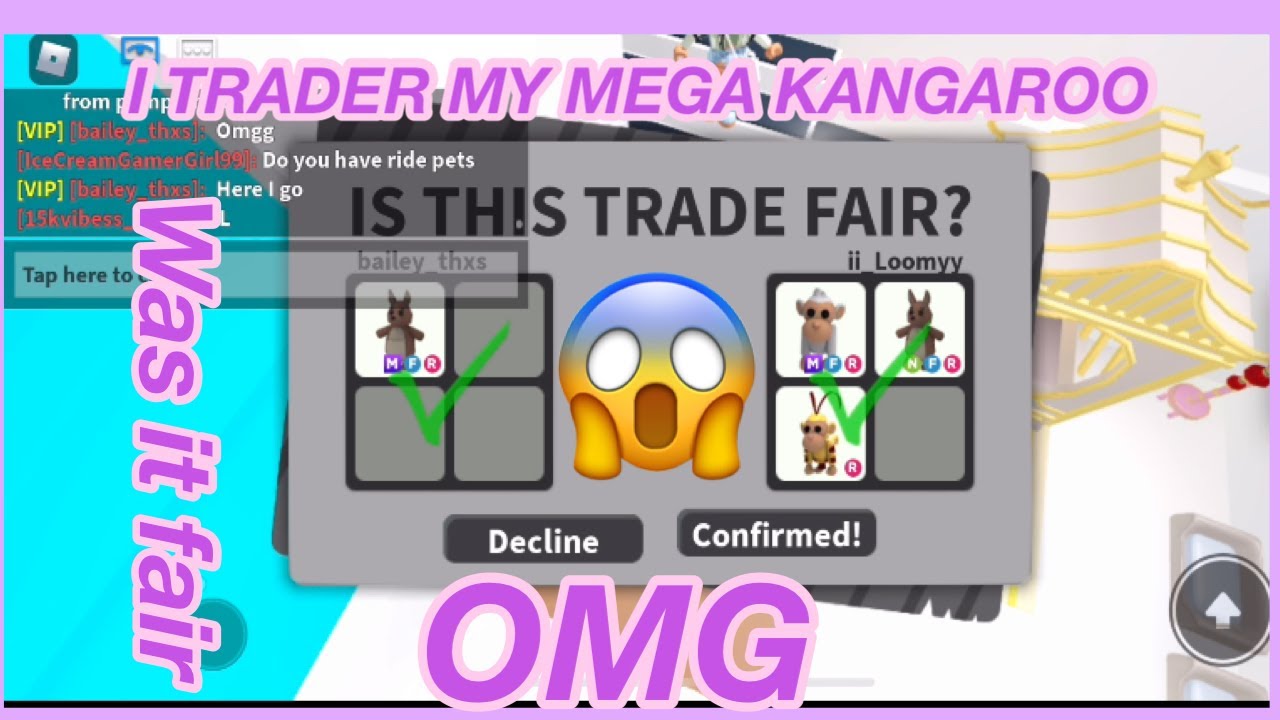 SEEING WHAT PEOPLE OFFER FOR MY MEGA KANGAROO *I ACCEPTED* - YouTube
