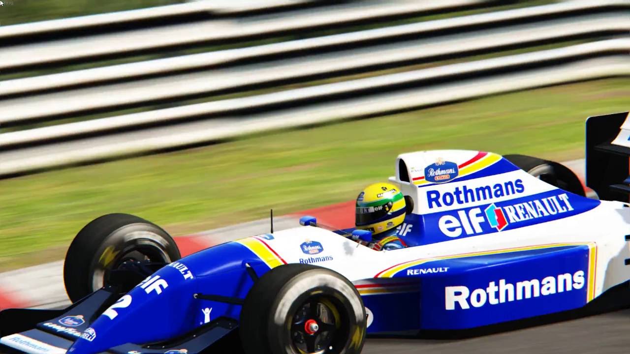 1994 Ayrton senna Williams FW16(record 5:24:868) - Nordschleife ...
