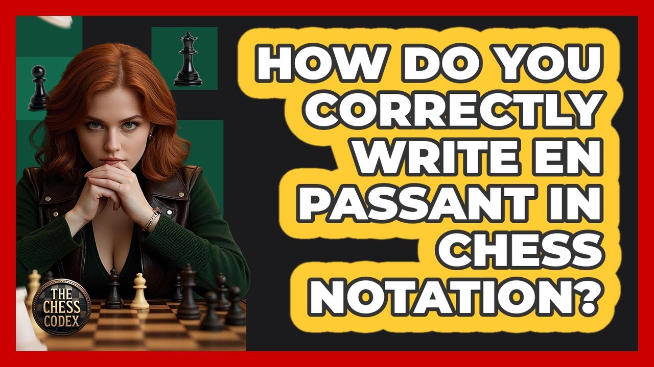 How Do You Correctly Write En Passant In Chess Notation? - The Chess ...