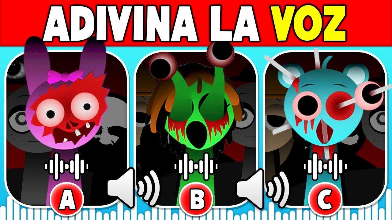 Adivina el Personaje de INCREDIBOX SPRUNKI por su VOZ 😱🎶Simon🤑Fun Bot🤖 ...
