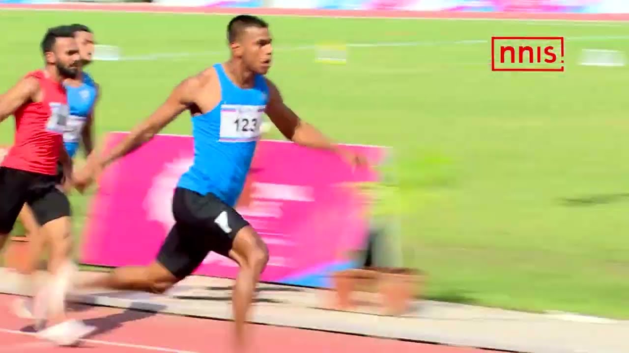 Watch: Amlan Borgohain run Men's 100m in 10.38s at National Games 2022 ...