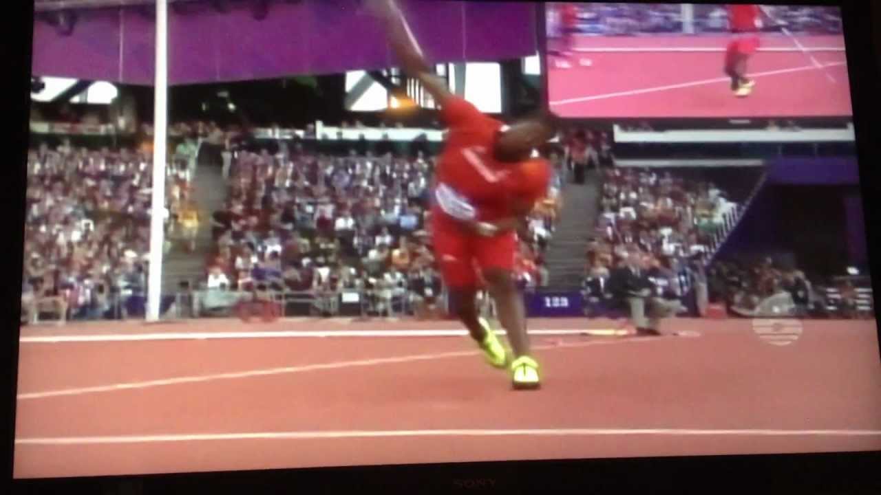 Keshorn Walcott, gold winning moment - YouTube