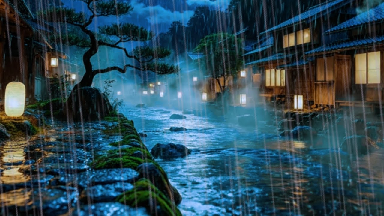 Dreamy Rain Night | Relax Your Body & Mind - YouTube